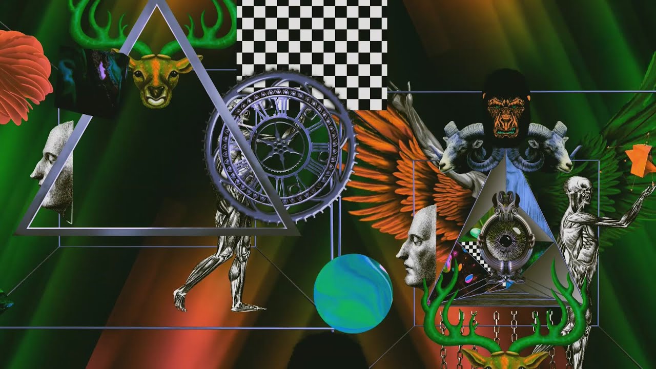 1 Hour Visual In Full HD / nr.387 / Artistic VJ Motion Animation - YouTube
