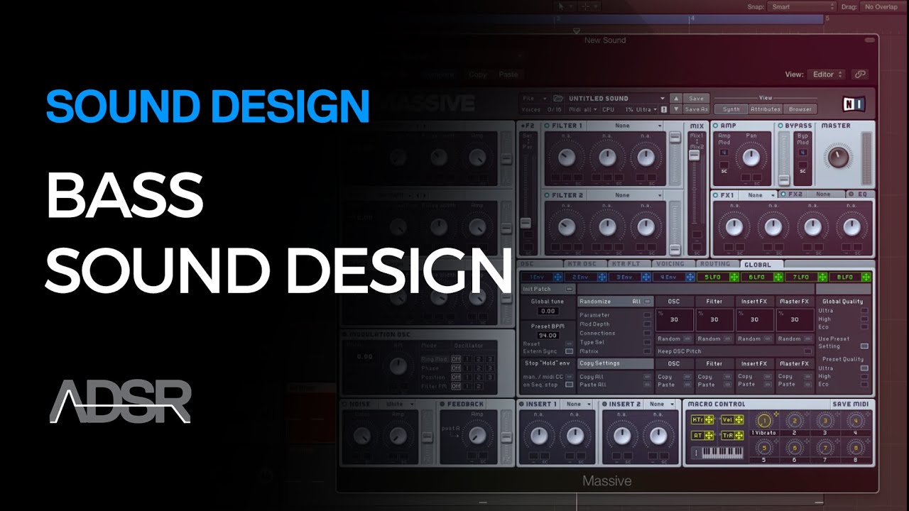 Bass Sound Design & Production Tips - YouTube