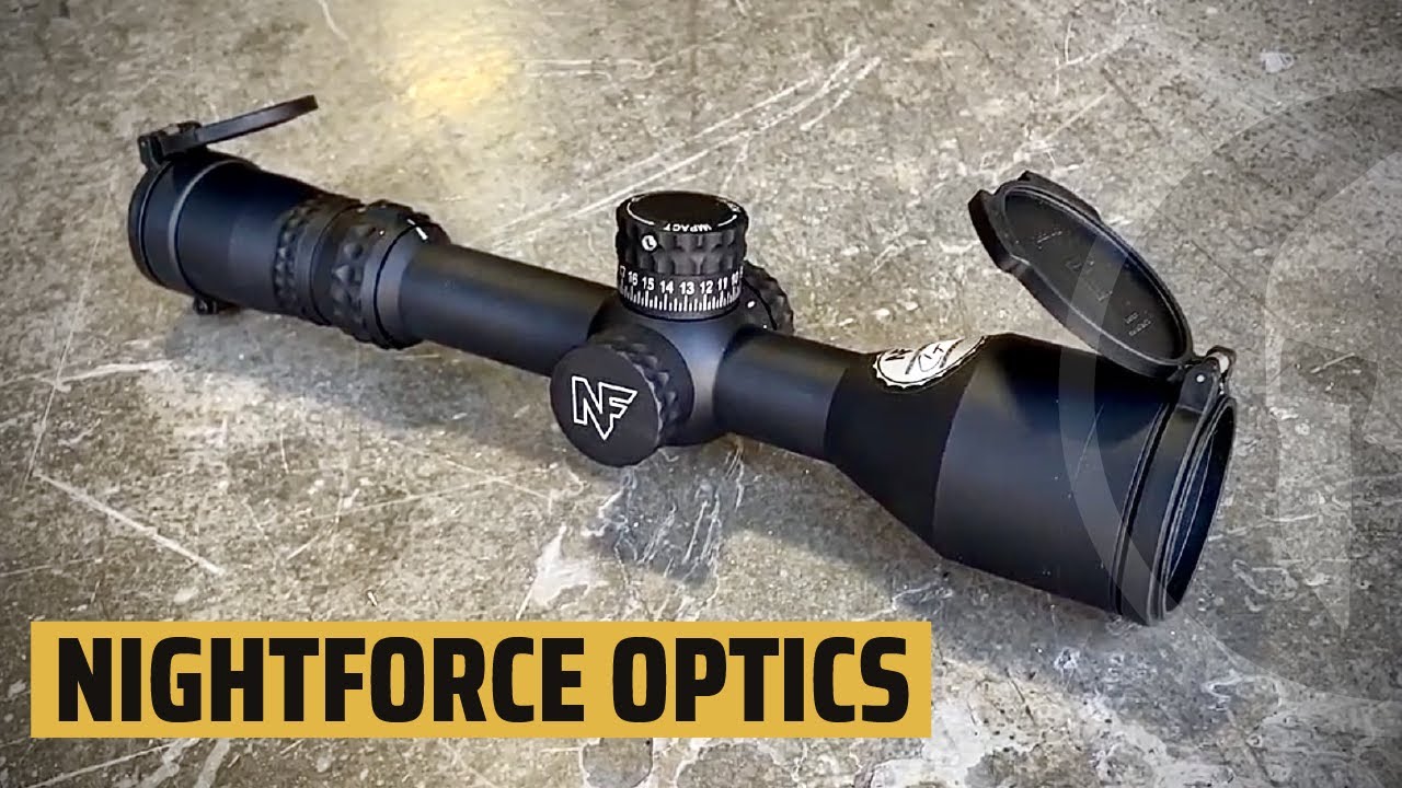 TACTICAL TUESDAY: NIGHTFORCE OPTICS - YouTube