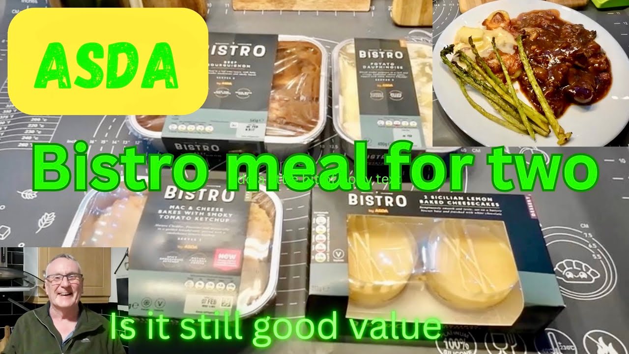 ASDA Beef Bourguignon bistro meal for two, is it still good value - YouTube