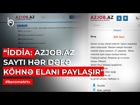 İş axtaranlar necə aldadılır? – Telefon susmur, amma iş yoxdur... Barometr TV araşdırır