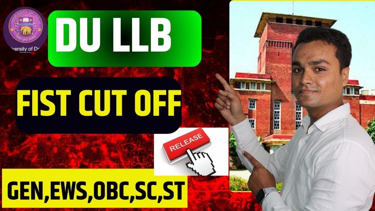 DU LLB cut off out ?🔥🔥 check your scoreDU LLB First Merit OUT | DU CLC ...