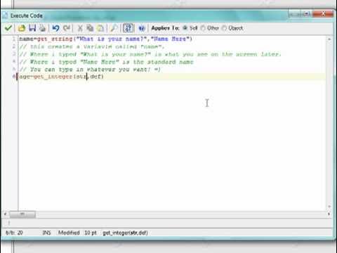 Game Maker - GML tutorial 1 (Messages) - YouTube