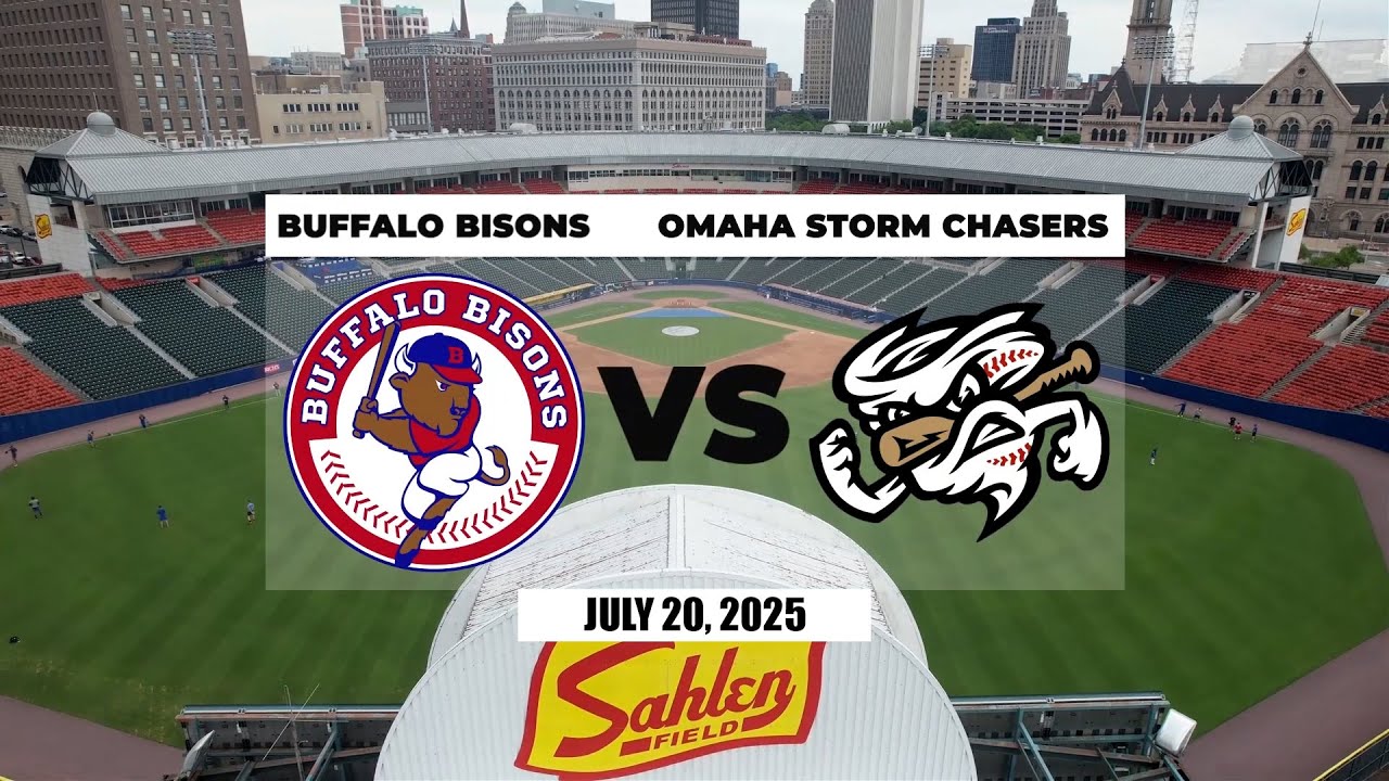 GAME RECAP: Buffalo Bisons vs Omaha Storm Chasers 7/20/2025 - YouTube