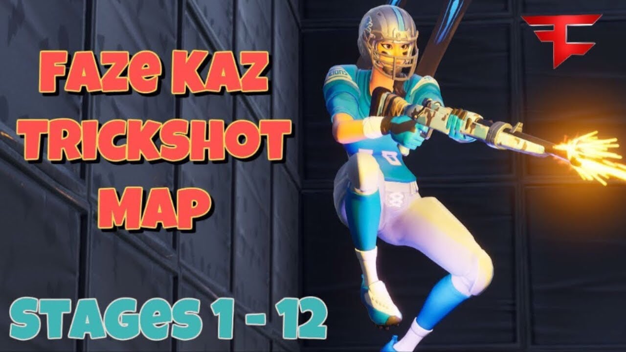 Faze kaz trickshot Map alle Highlights;) - YouTube