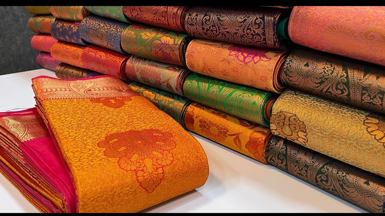 Salem Elampillai Sarees | Sri Sakthi Pugazh Tex | flower Rapier Sarees ...