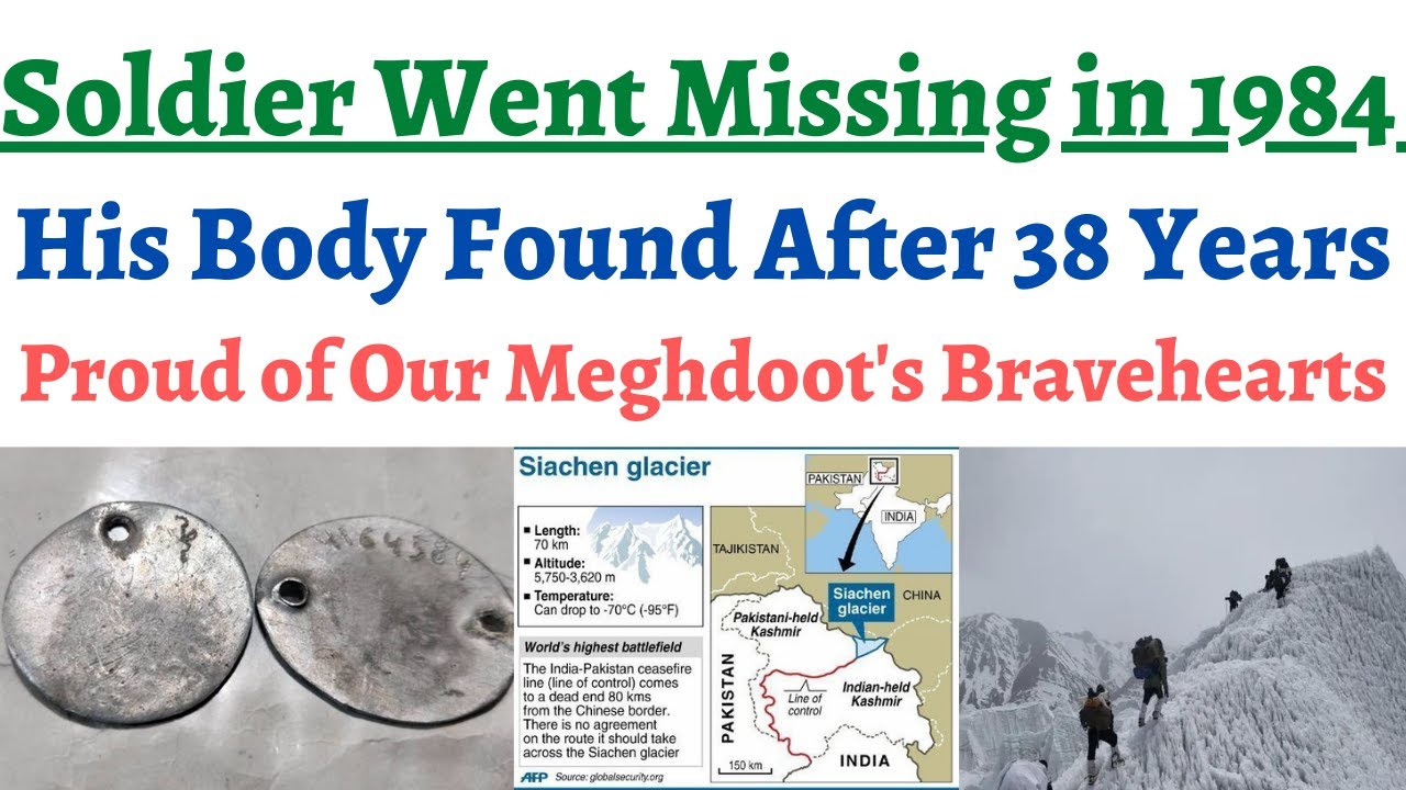Soldier went missing in 1984, Body found 38 years later, Remembering ...