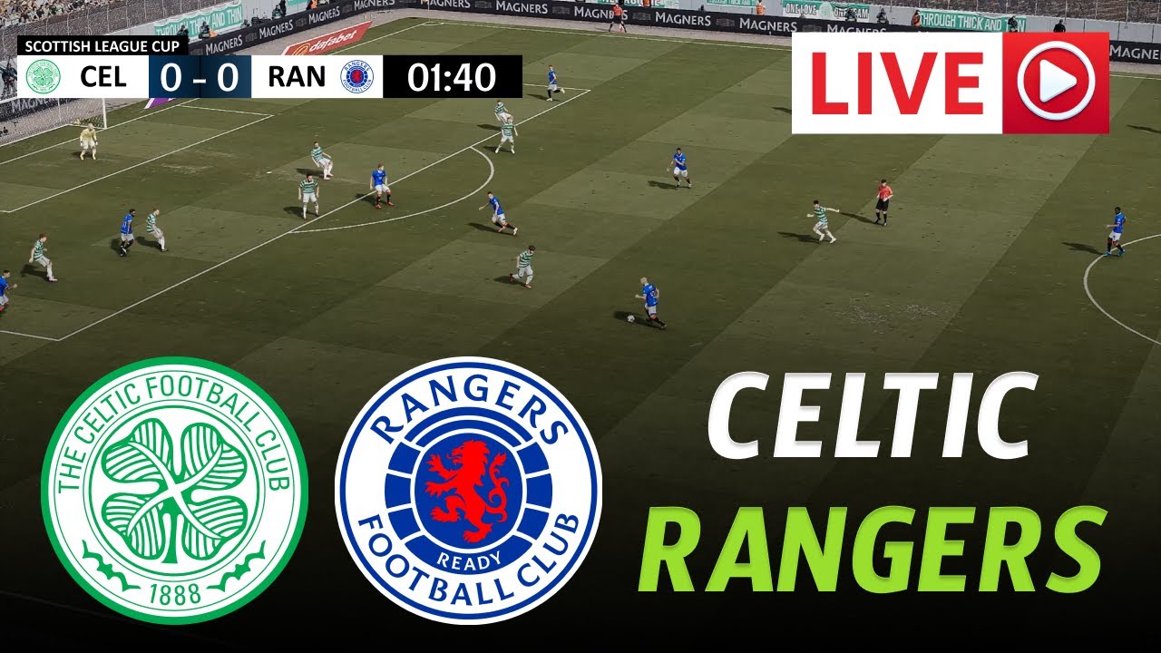 🔴 Celtic vs Rangers LIVE STREAM 🔥 Scottish League Cup 25/26 | eFootball ...