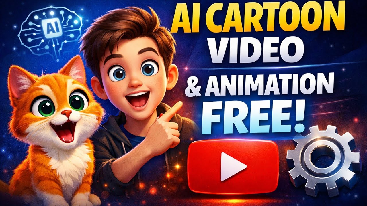 “How I Create AI Cartoon & Animation Videos for FREE (Full Process ...