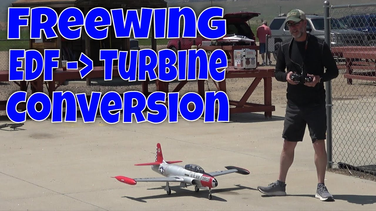 Ken Monblatt... Freewing T-33 EDF... Jet Turbine Conversion... 2nd ...