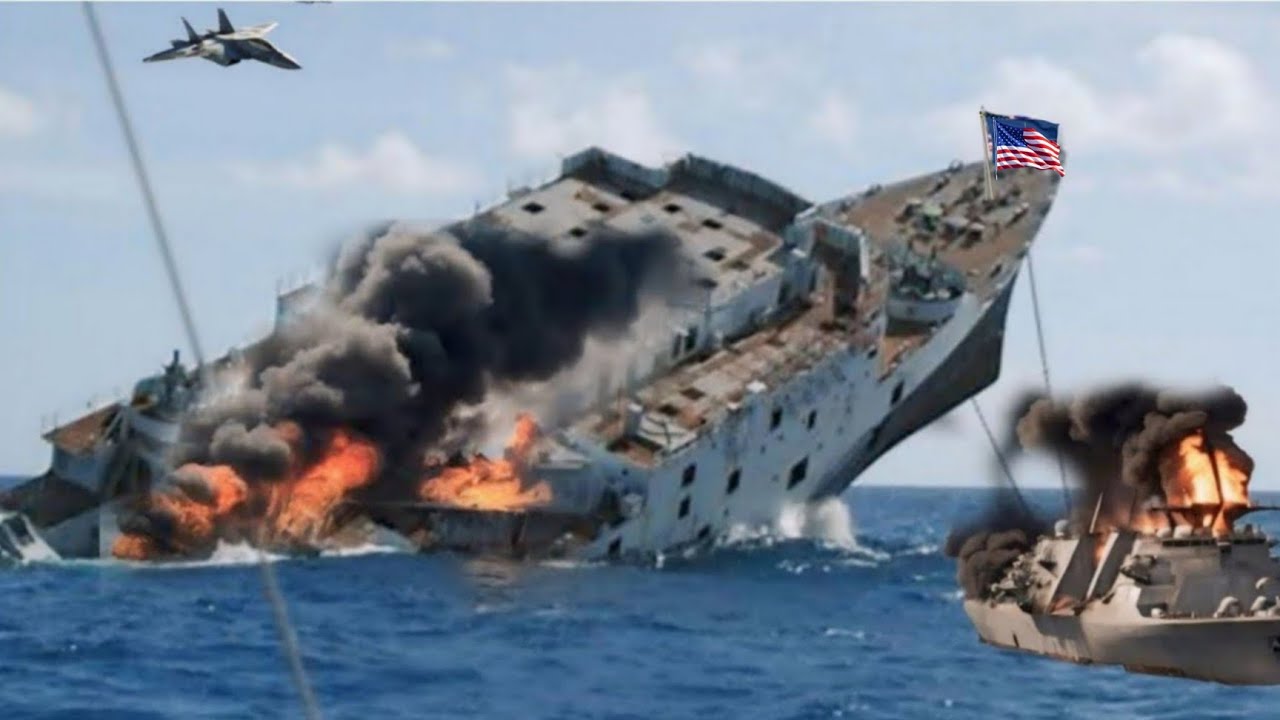 Day 923, US Cargo Ship Carrying 200 Tons of Cluster Bombs Detonated by ...