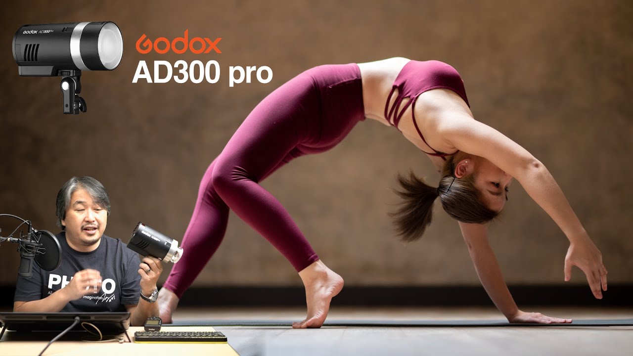 [리뷰] 고독스 AD300 PRO, 최신 기술의 배터리형 무선 모노라이트 - YouTube