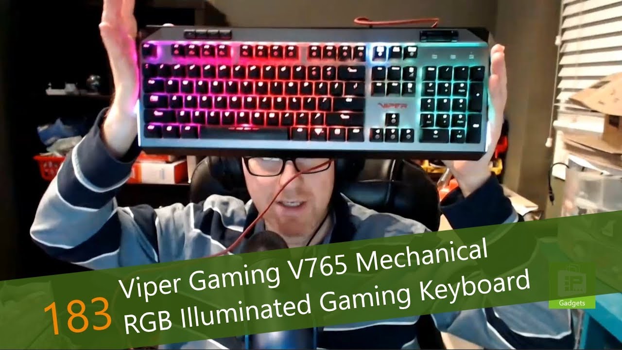 Viper Gaming V765 Mechanical RGB Illuminated Gaming Keyboard - Episode ...