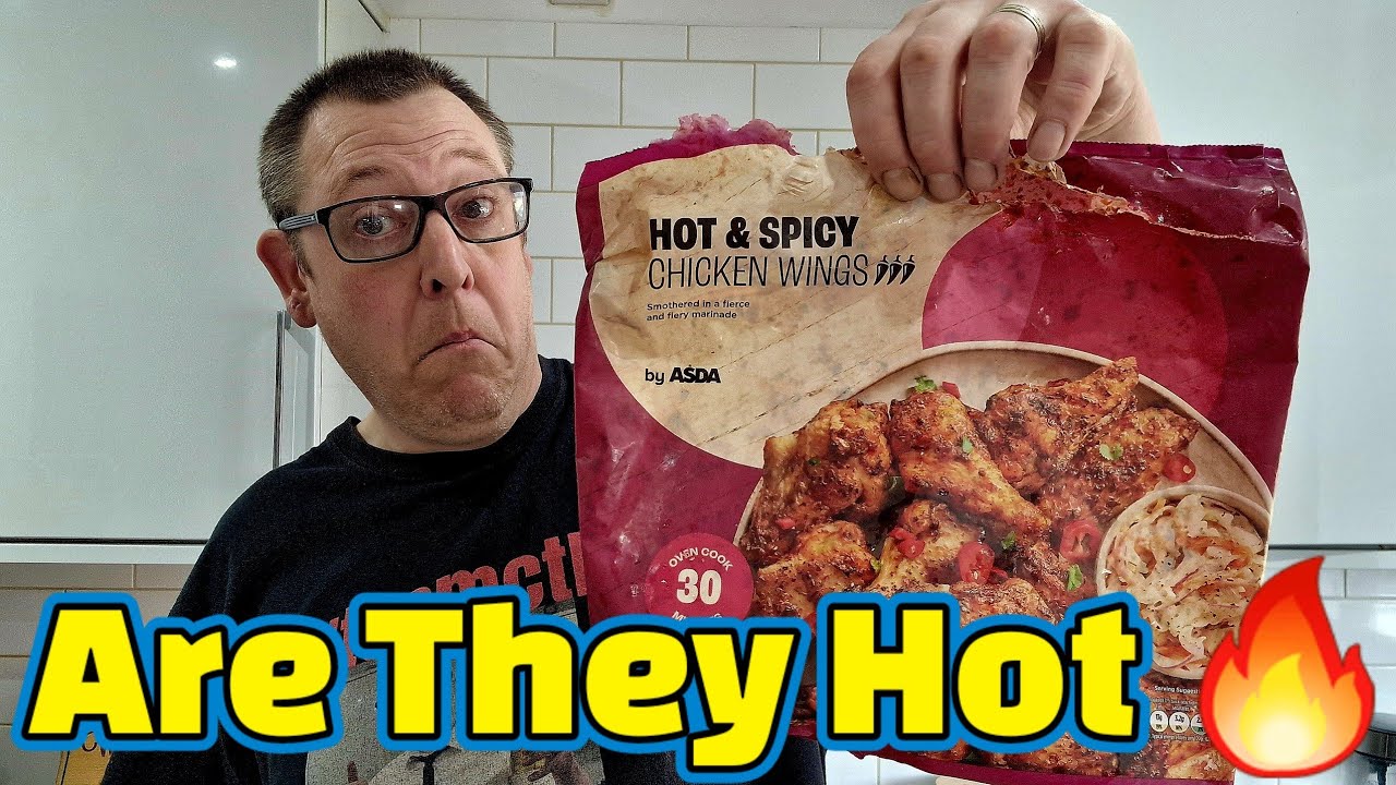 ASDA Hot & Spicy Chicken Wings | Supercool Review - YouTube