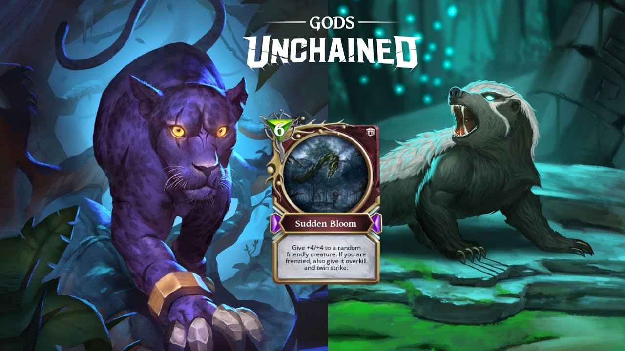 What A Lucky Badger! - Aggro Nature - Gods Unchained - YouTube