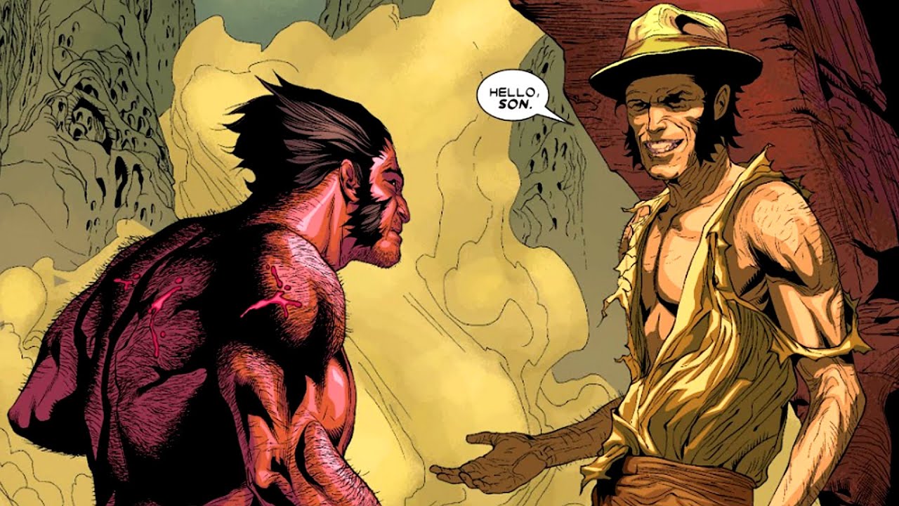 Wolverine Meets His Father in Hell | Wolverine Meets His Father: Forged ...