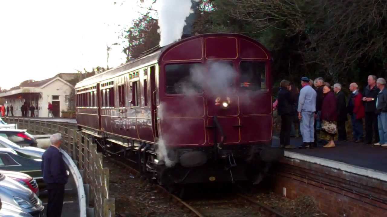 GWR Railmotor No.93 The Looe Branch Line | 11/11/12 - YouTube
