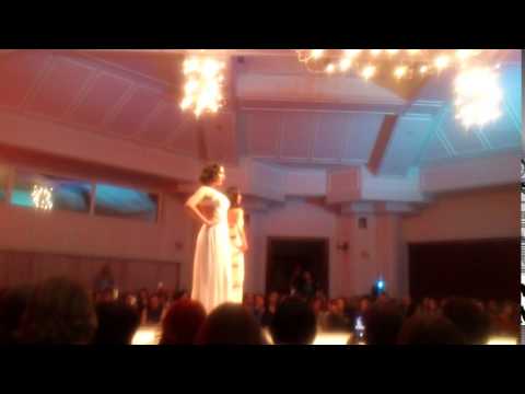 Ece Gürsel, Barbaros Şansal moda şovu,10/4/2016 Eskişehir Türkiye.