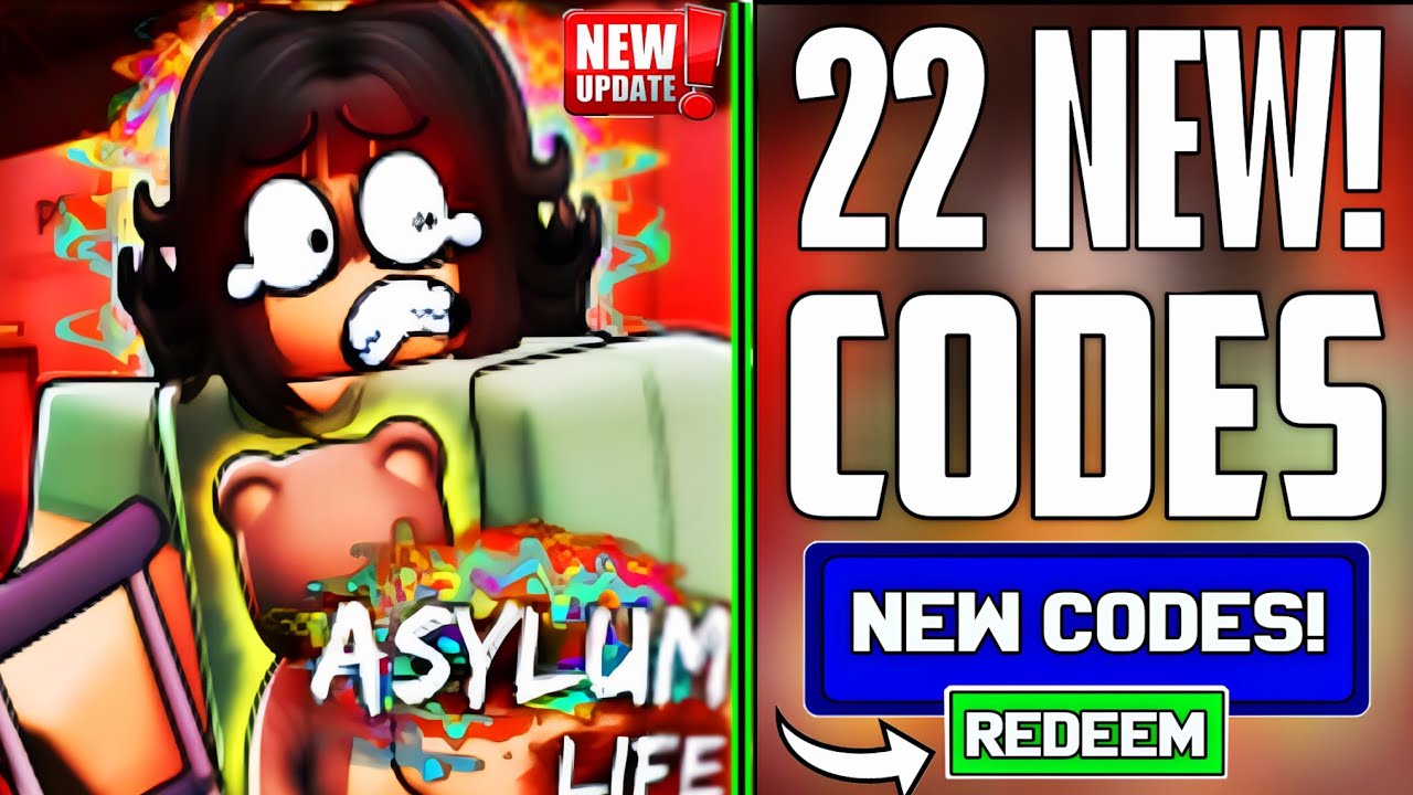 ALL NEW! ASYLUM LIFE ROBLOX CODES 2025 - ASYLUM LIFE CODES 2025 [ROBLOX] - YouTube
