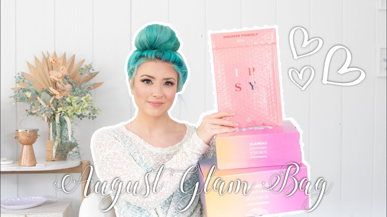 IPSY AUGUST 2023 UNBOXING | ICON BOX, GLAMBAG, BOXYCHARM - YouTube
