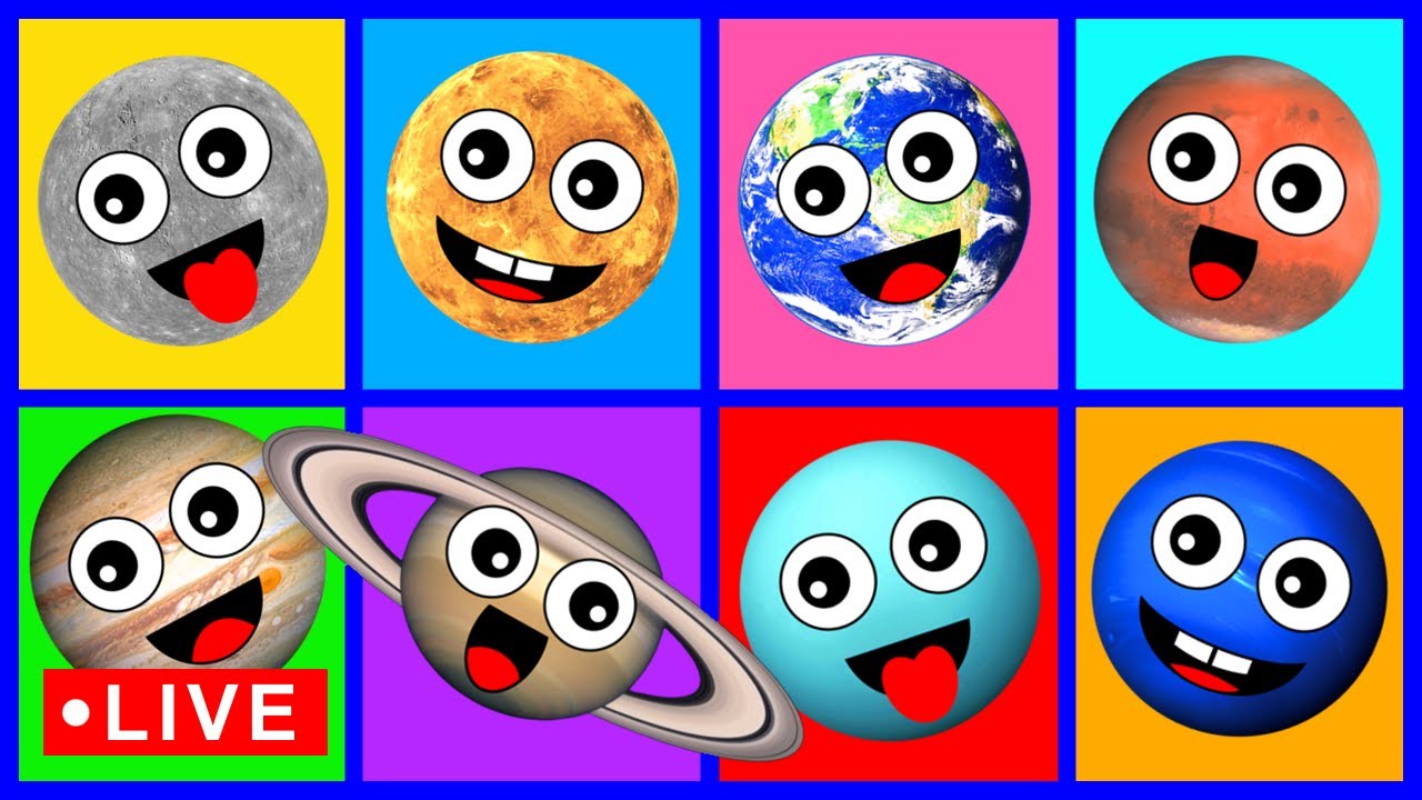 Planet SONGS for kids | Sing & Learn Planet Rhymes | Hungry Planets ...