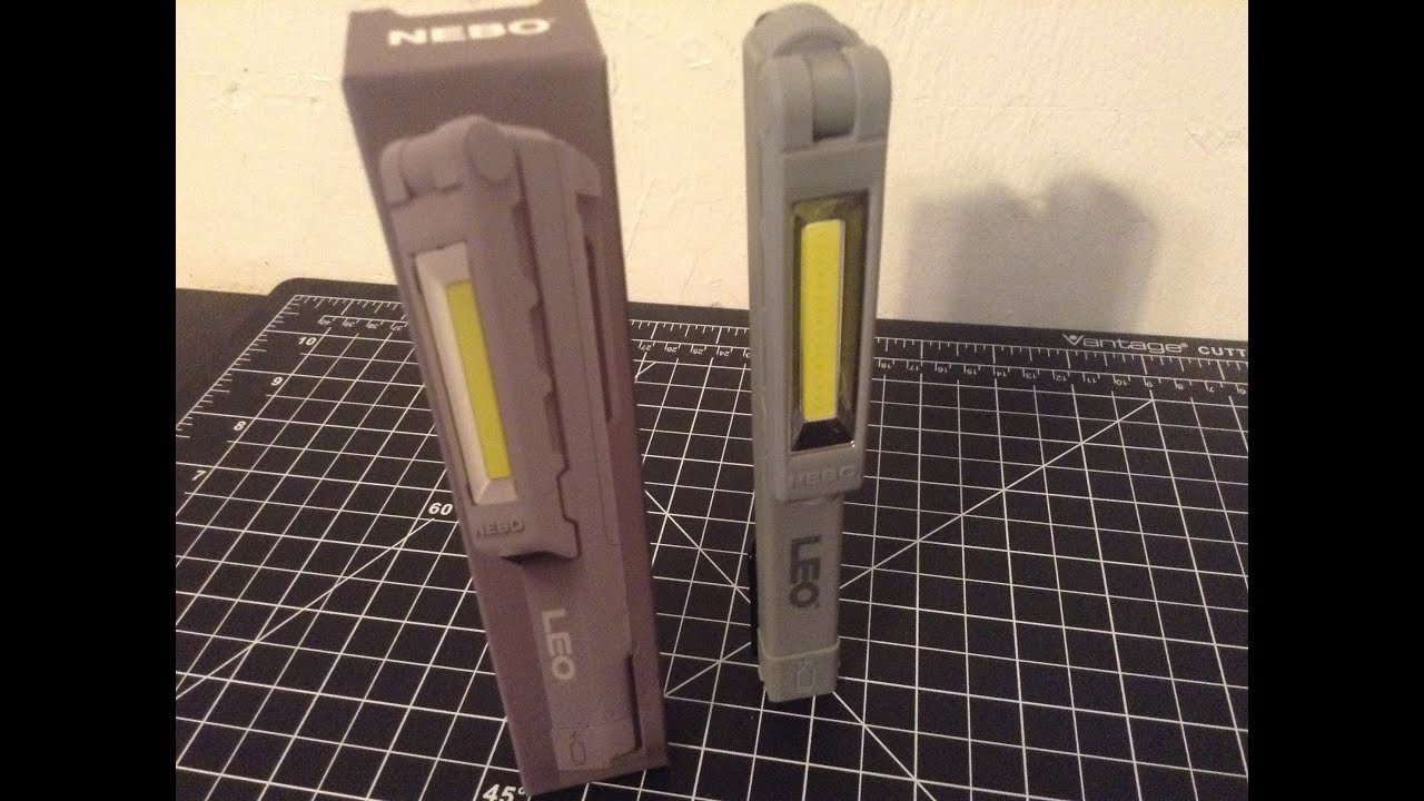 Nebo LEO Work Light Spotlight Budget Flashlight - YouTube