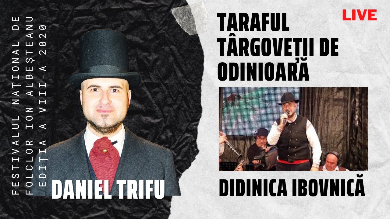 Daniel Trifu si Taraful Targovetii la Festivalul National de Folclor ...