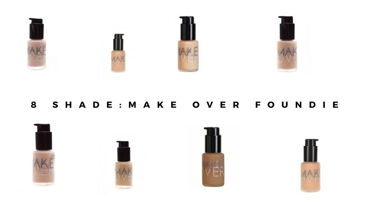 8 SHADE MAKE OVER FOUNDATION - YouTube