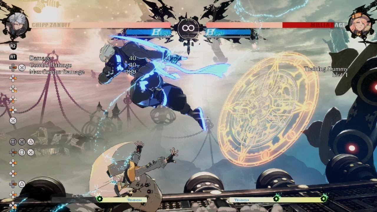 Guilty Gear -Strive- : Chipp mid-screen 50/50 v1 - YouTube