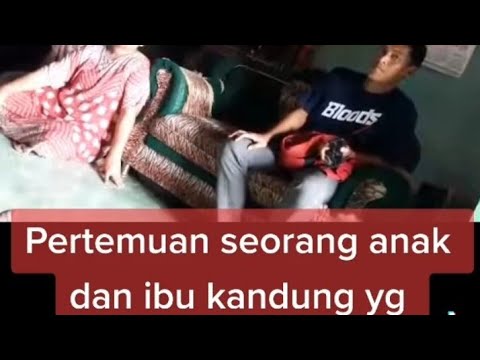 Pertemuan mengharukan seorang anak dan ibu kandung yang terpisah selama 27 tahun 😭😭
