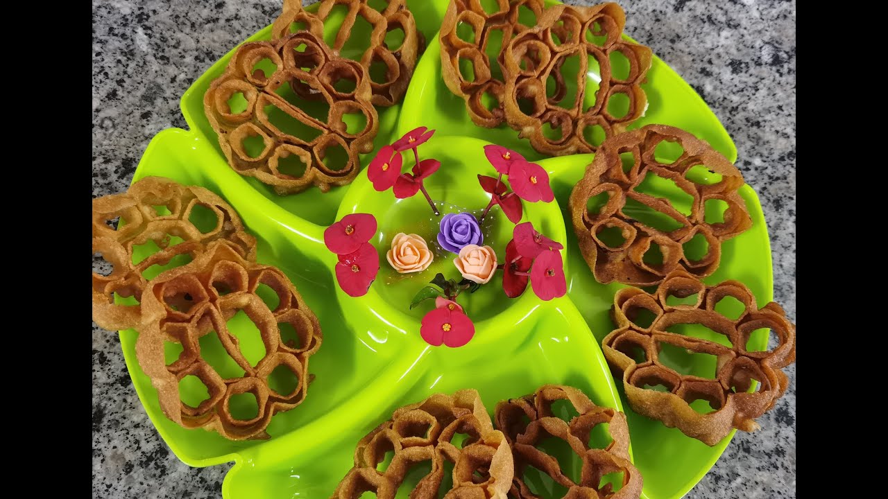 How to prepare Andhra sweet Rose Flowers / Gulabi Puvvulu - YouTube