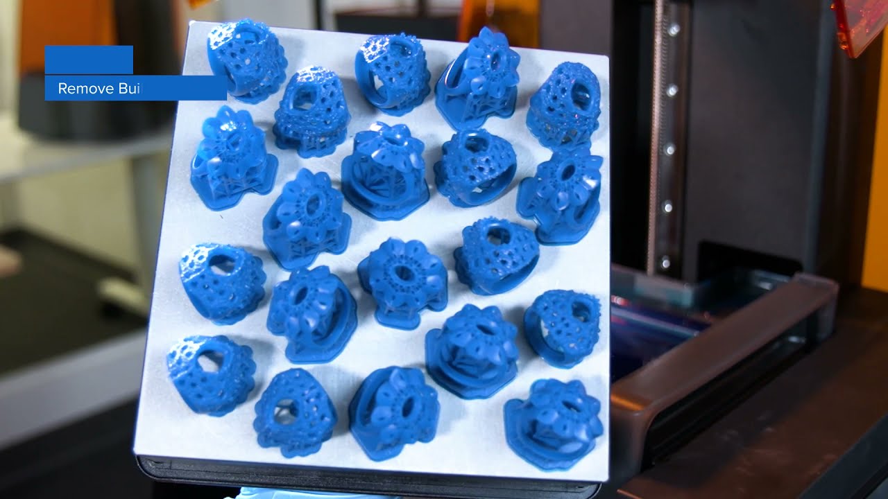 Jewelry Workflow with Formlabs Castable Wax 40 Resin - YouTube