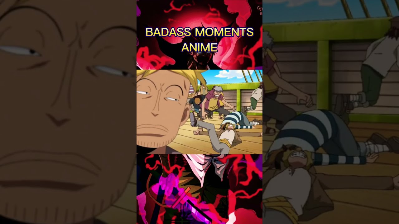 Shanks badass moments anime #onepiece - YouTube
