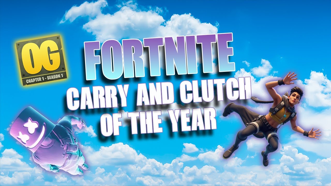 FORTNITE CARRY & CLUTCH OF THE YEAR! ft @thatboyjio - YouTube