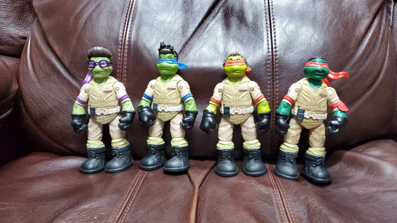 Teenage Mutant Ninja Turtles Ghostbusters Reveal - YouTube