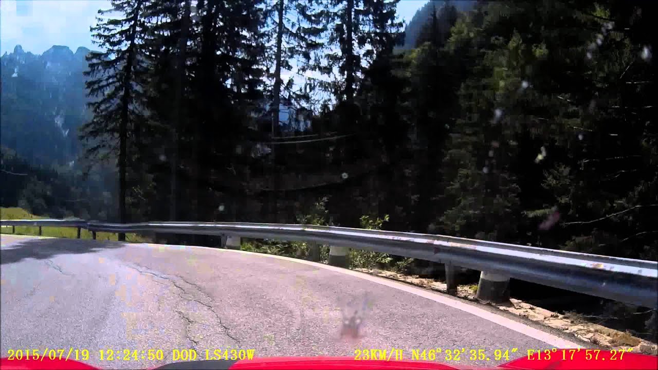 Dashcam - Hermagor, Austria to Tarvisio, Italy via Nassfeld Pass - 19 ...