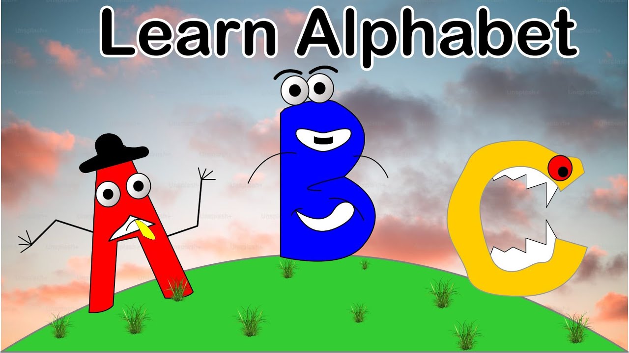 English alphabet | Learn Alphabet A to Z | ABC Preschool Book Learning ...