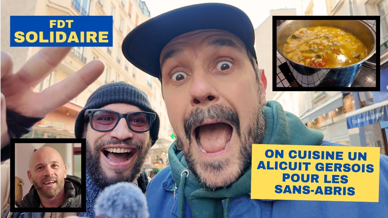 AVEC MANU SOLIDAIRE, NOUS CUISINONS UN PLAT GERSOIS POUR LES SANS-ABRIS ...