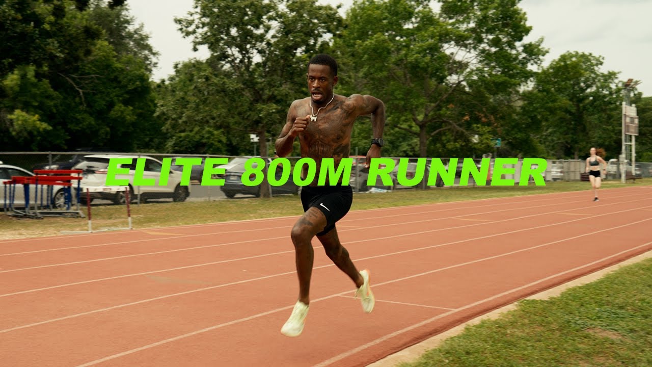 Speed Work with ELITE 800m Runner - YouTube