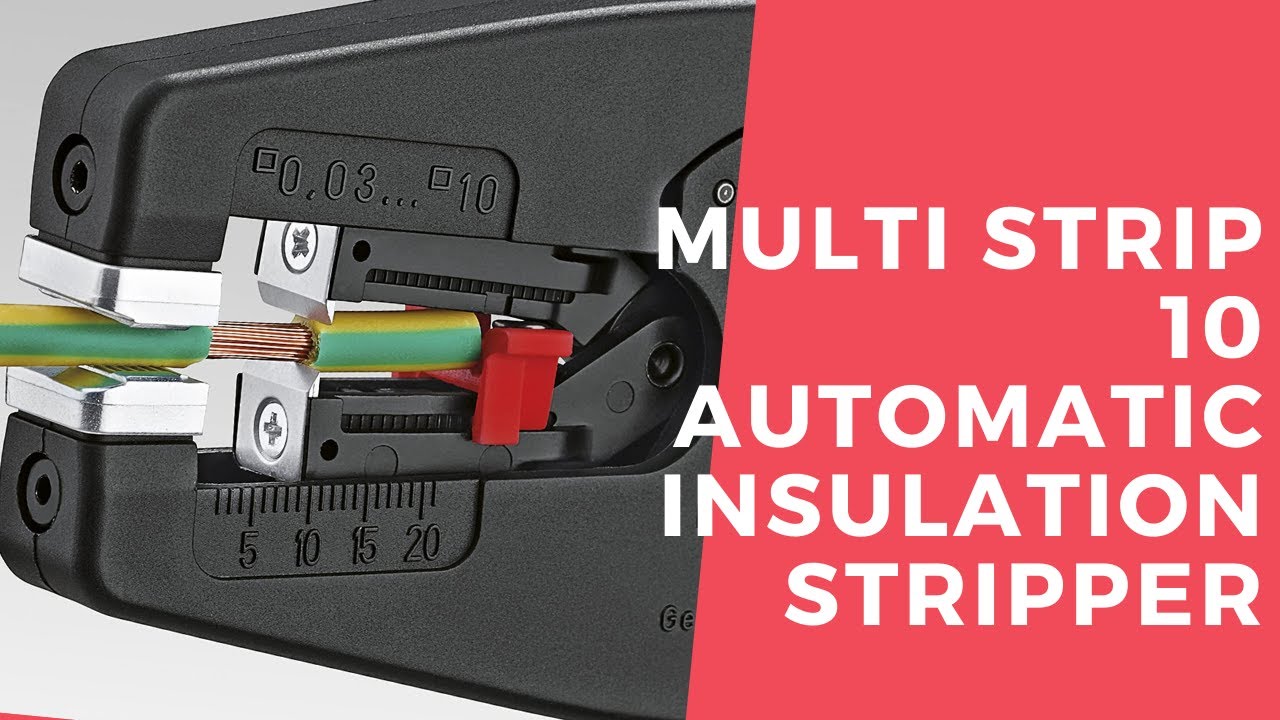 Multi Strip 10 Automatic Insulation Stripper | 8-32 AWG, Multi ...