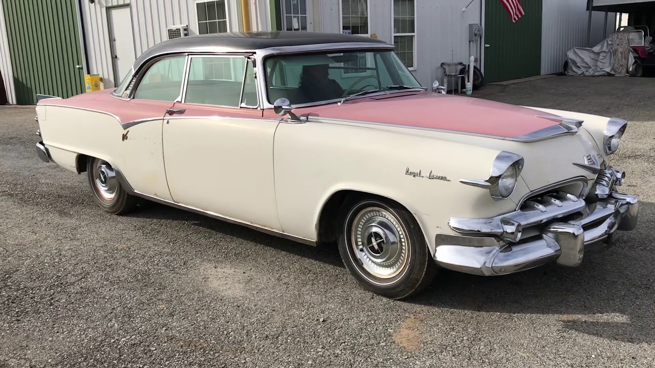 1955 DODGE ROYAL LANCER 270 HEMI FOR SALE - YouTube