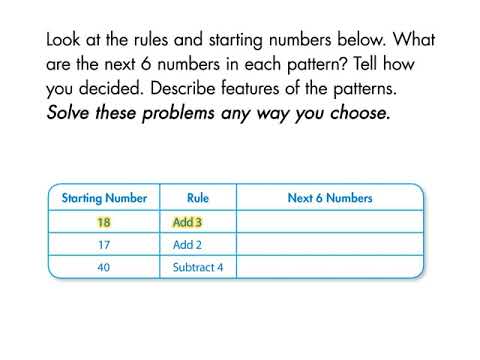 Math Grade 4 Lesson 14 1 Number Sequences - YouTube