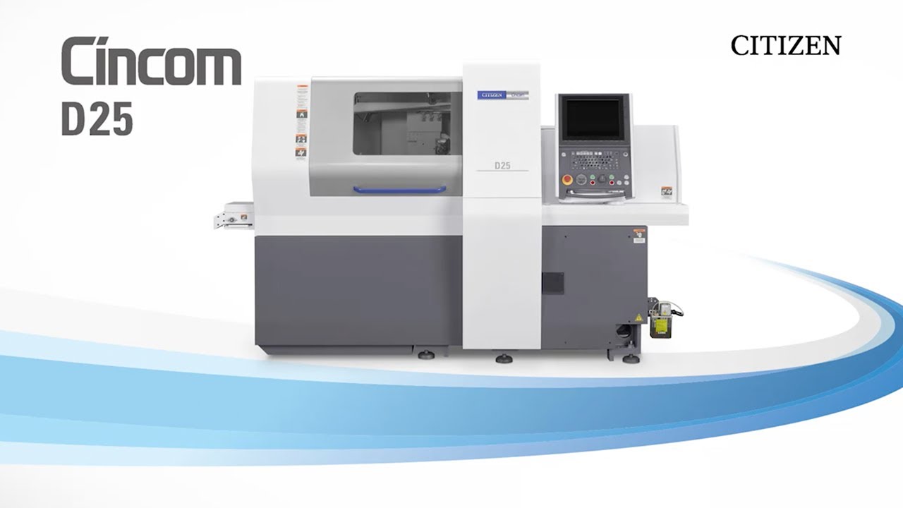 Citizen Cincom D25 - YouTube