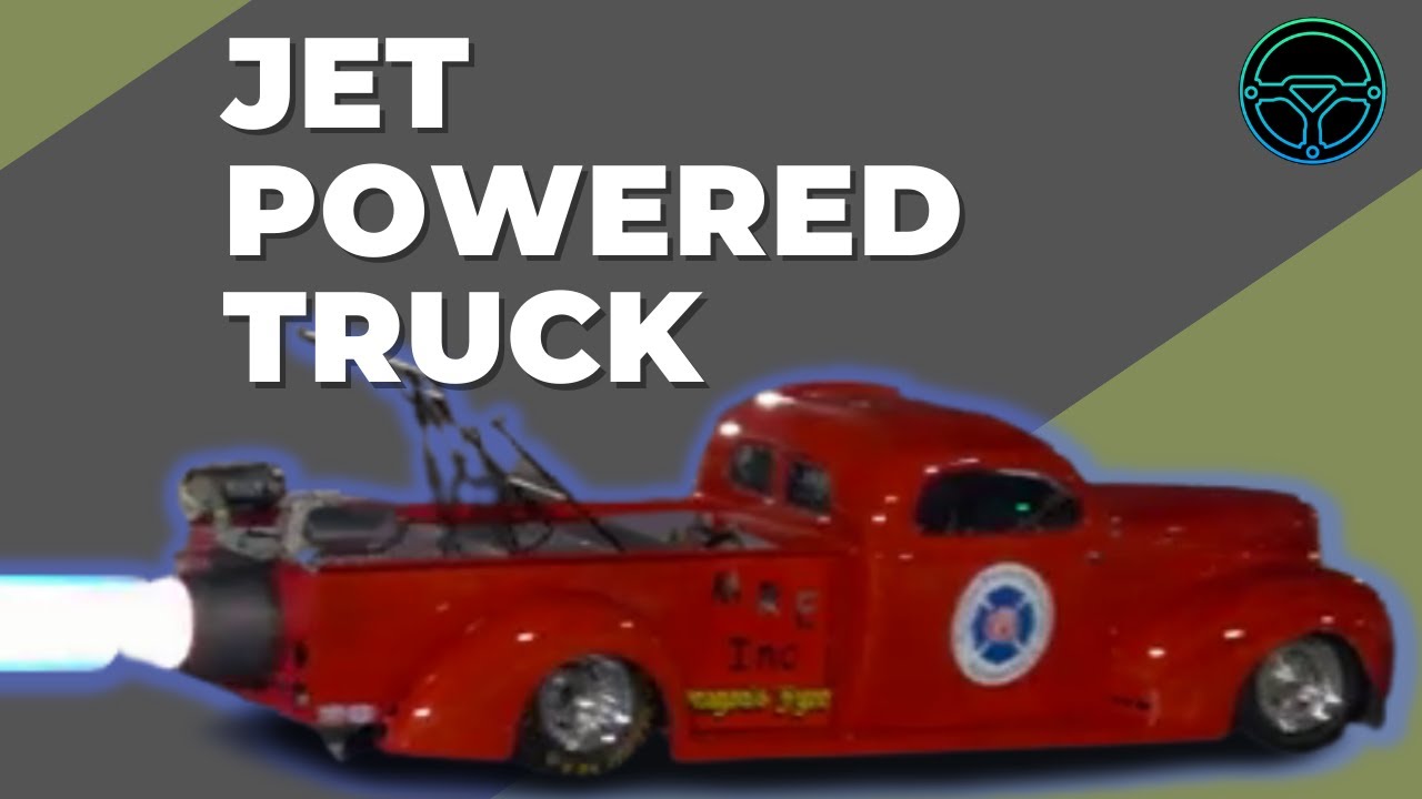Jet - Powered Truck on the Track - YouTube