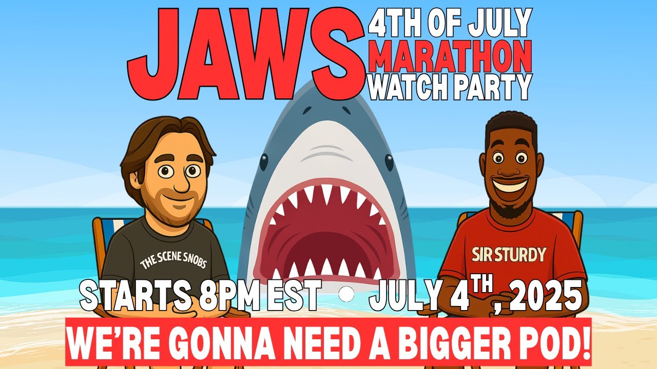 Jaws 4th of July Marathon Watch Party | All 4 Films + Live Commentary ...