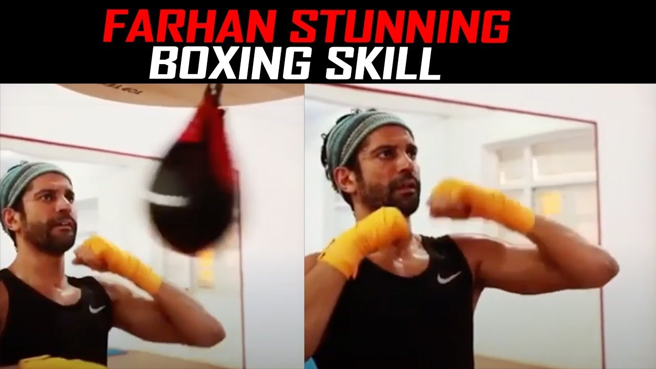 WOW ! Farhan Akhtar Stunning Boxing And Punching Skill | Farhan Awesome ...