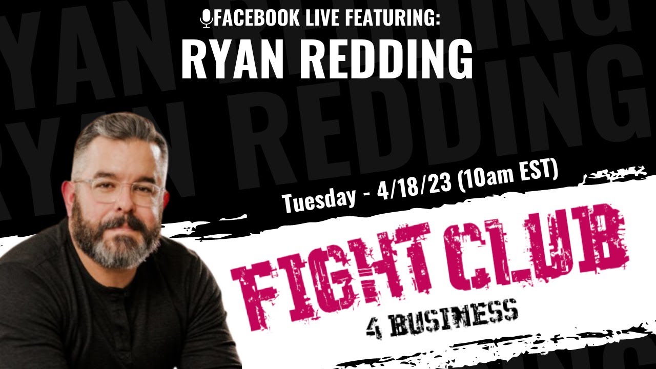 Let’s get into THE FIGHT CLUB with RYAN REDDING! - YouTube