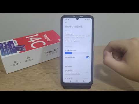 Redmi 14C'de Otomatik Parlaklık nasıl etkinleştirilir veya devre dışı bırakılır