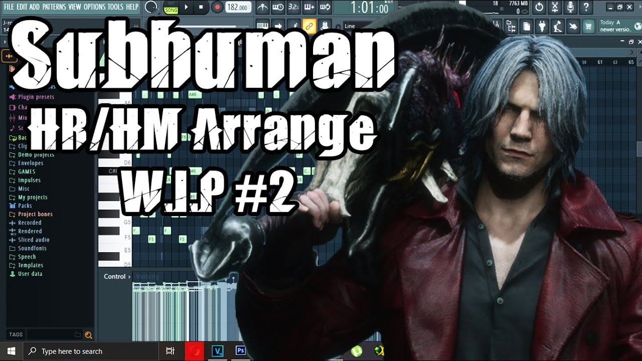 Turning DMC5's Subhuman Into HR/HM Arrange l W.I.P #2 - YouTube