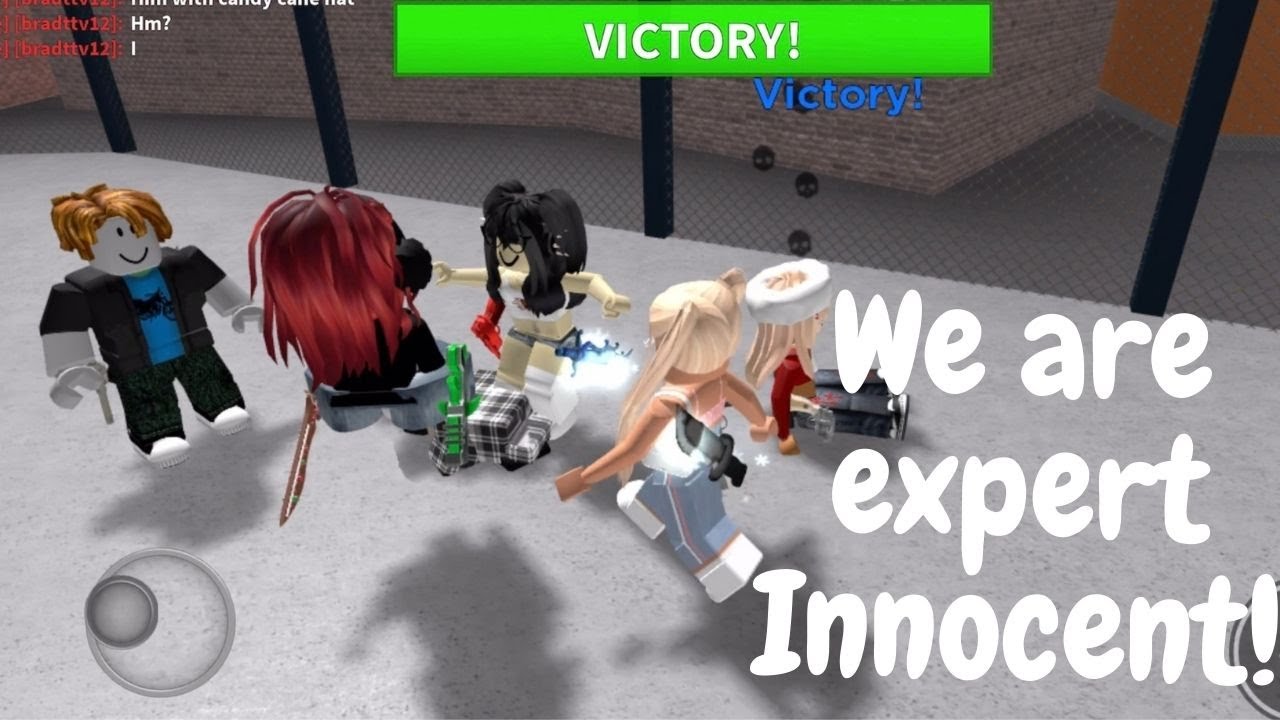 ROBLOX Murder Mystery 2 MM2 Gameplay Expert Innocent - YouTube